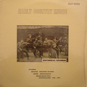 VARIOUS early country music - Vinyltom